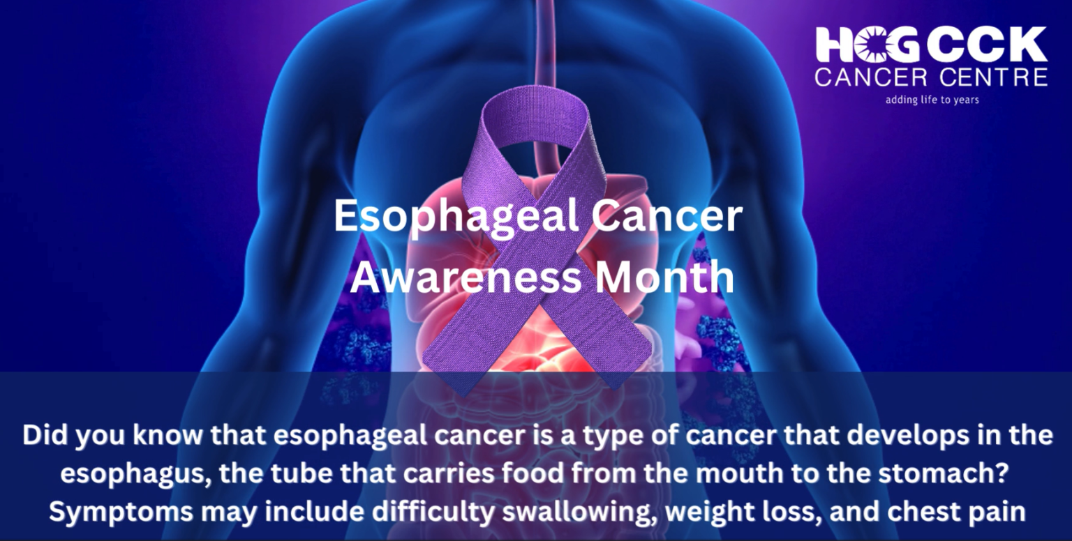 Esophageal Cancer Awareness Month Hcg Cck Cancer Centre